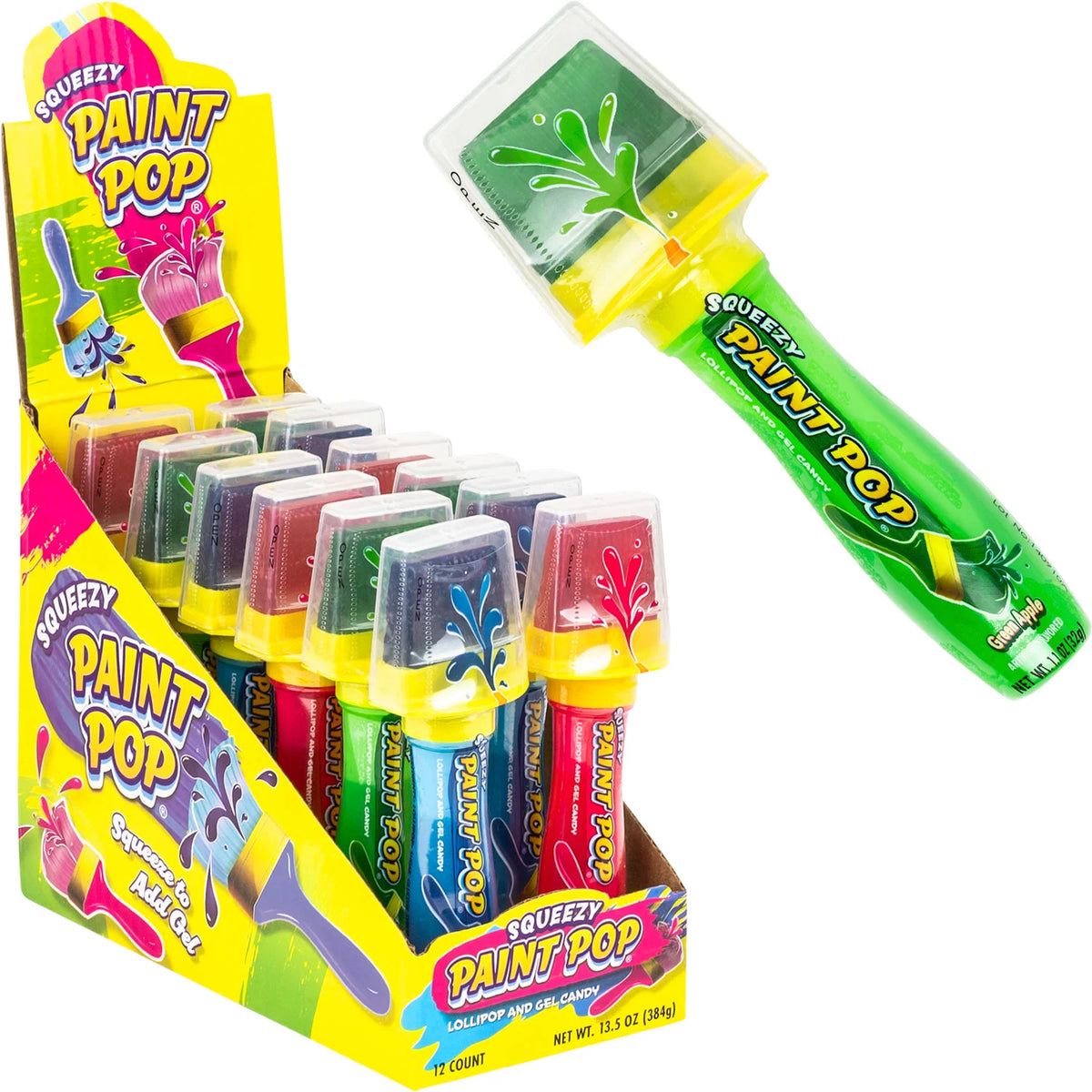 Kokos Squeezy Paint Pop 12ct (12 boxes per case) – Candy Store For Me