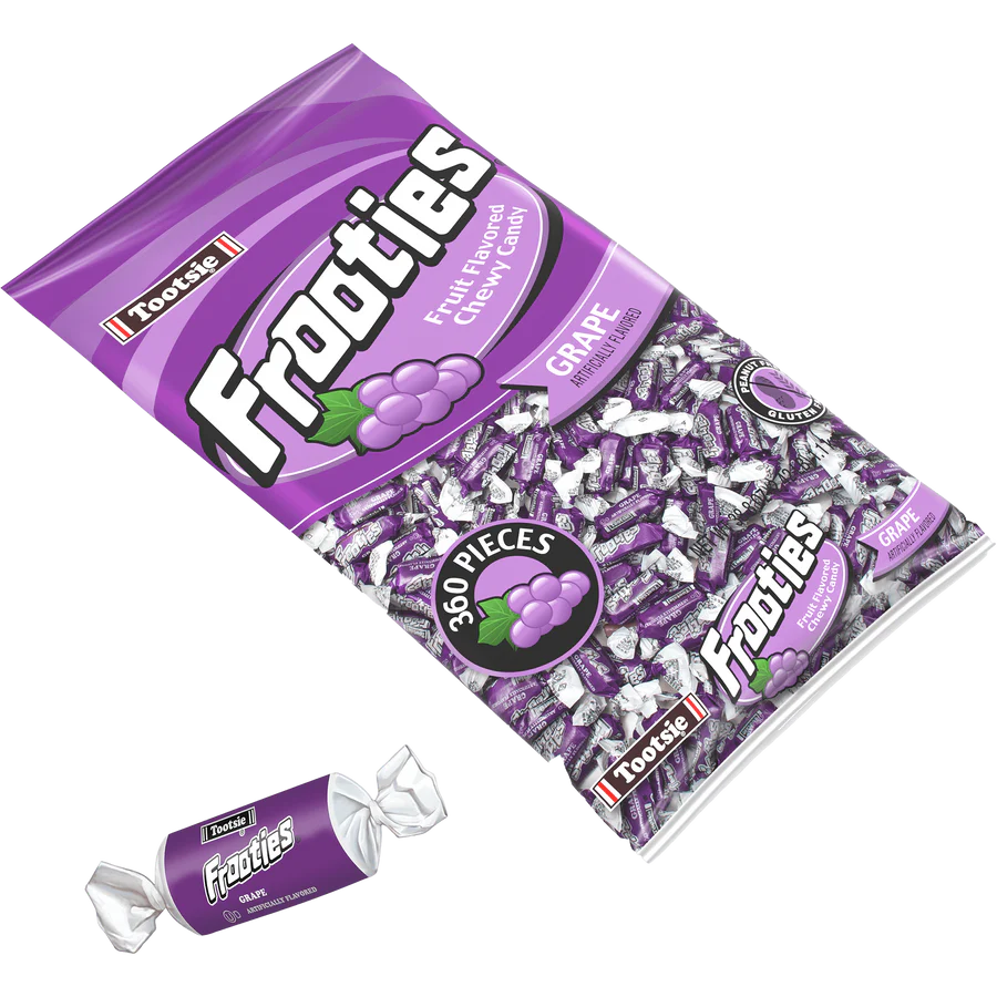 Tootsie Frooties Grape 360ct – Candy Store For Me