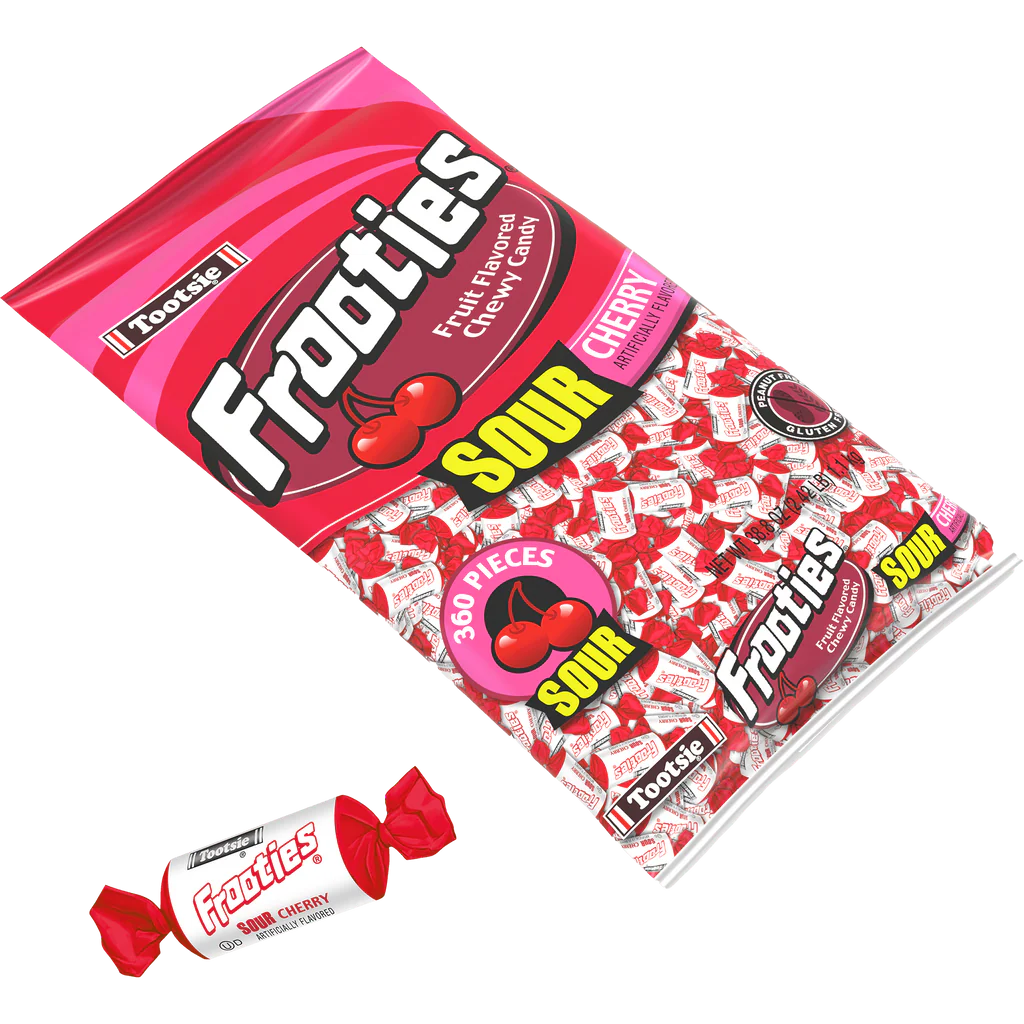 Tootsie Frooties Sour Cherry 360ct – Candy Store For Me